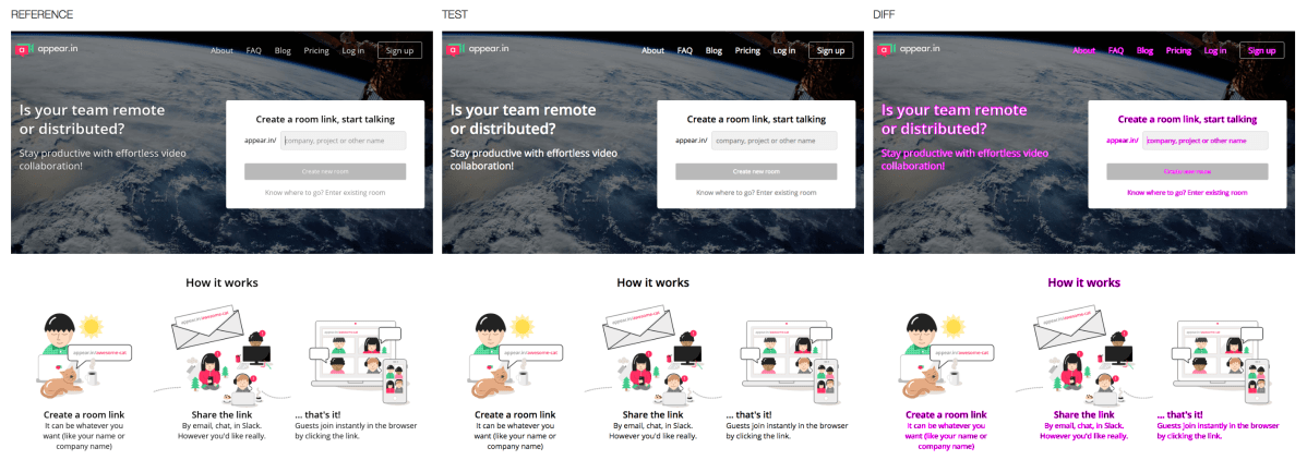 Testes de regressão visual com BackstopJS e GoCD – TALKING ABOUT TESTING